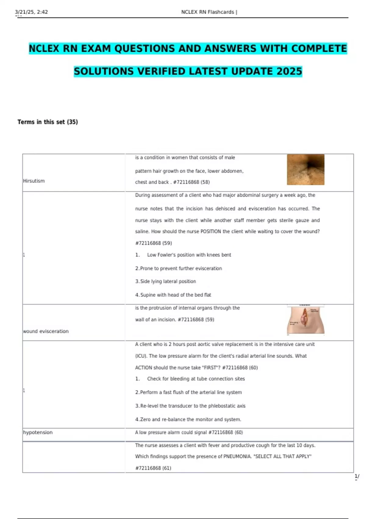 ATI COMPREHENSIVE EXAM QUESTIONS AND ANSWERS WITH COMPLETE SOLUTIONS ...