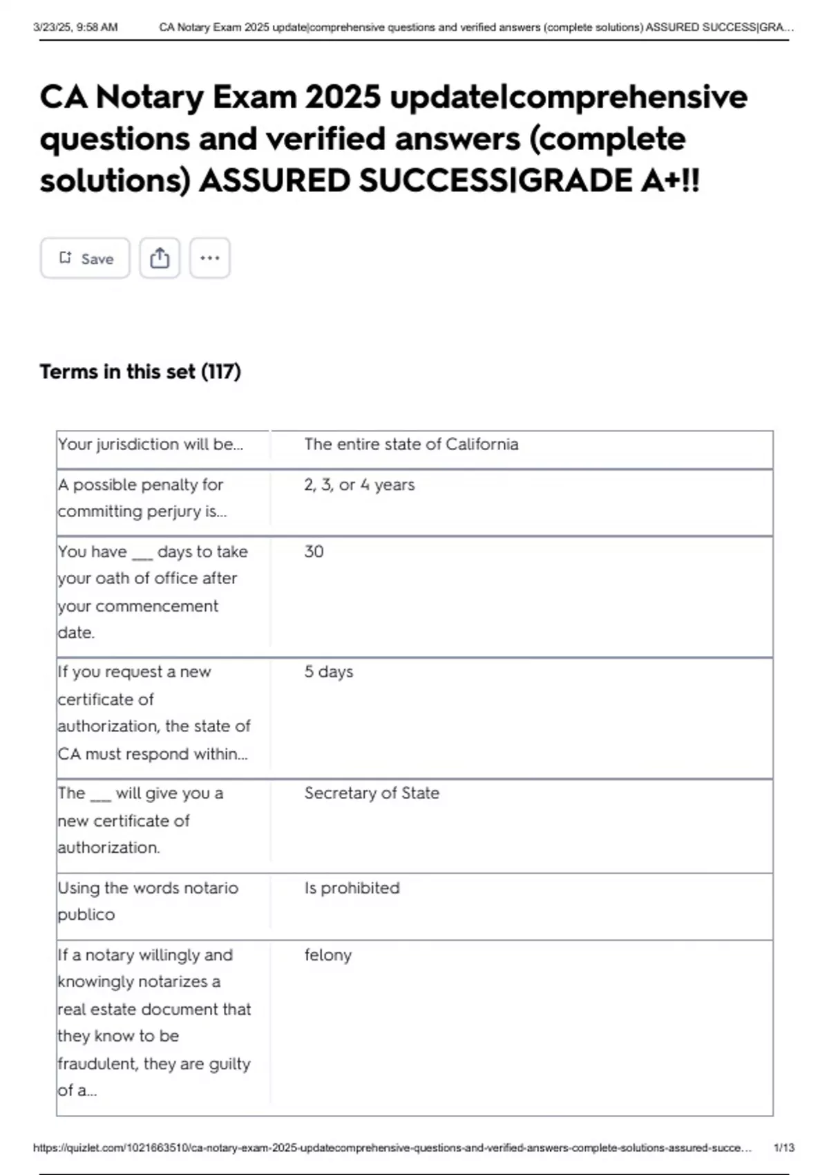 CA Notary Exam 2025 update|comprehensive questions and verified answers ...