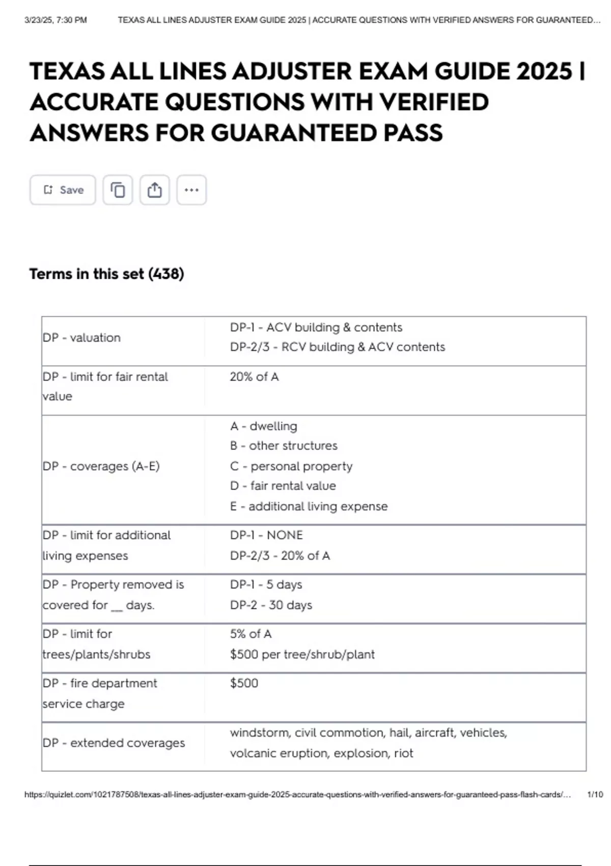 TEXAS ALL LINES ADJUSTER EXAM GUIDE 2025 | ACCURATE QUESTIONS WITH ...