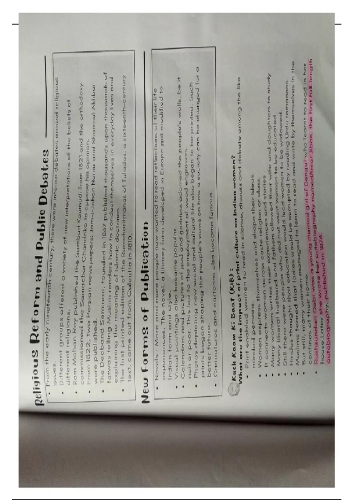 Class notes sst,science CBSE Class 10 History MCQs: Complete Study ...