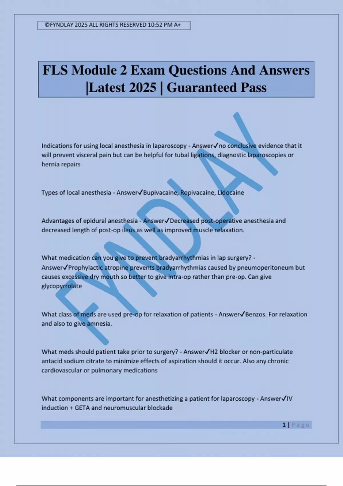 FLS Module 2 Exam Questions And Answers |Latest 2025 | Guaranteed Pass ...