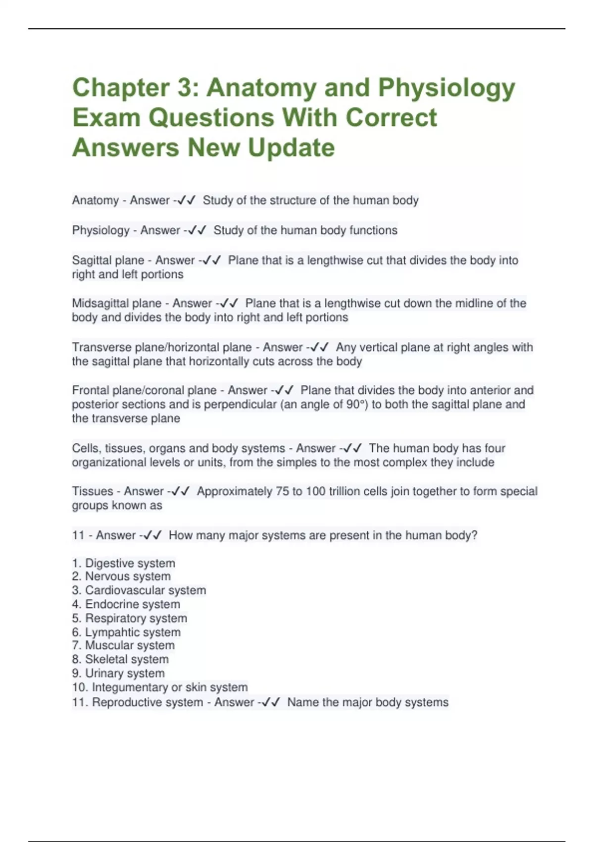 Dental Assistant Practice Exam With Correct Answers New Update ...