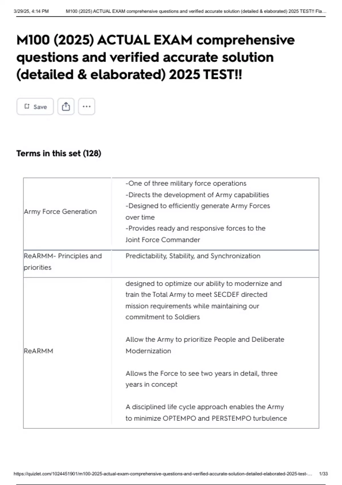 M100 (2025) ACTUAL EXAM comprehensive questions and verified accurate ...