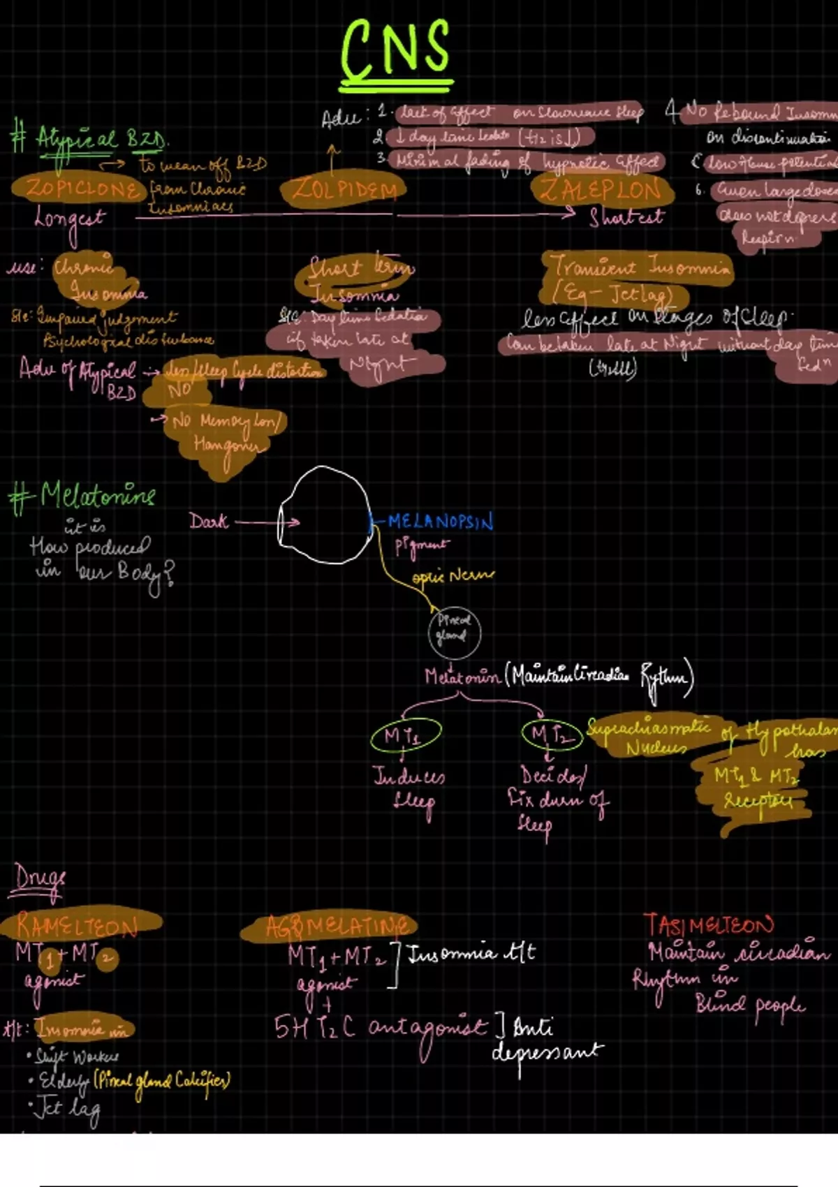Comprehensive Guide to CNS Pharmacology: Mechanisms, Drugs, and ...