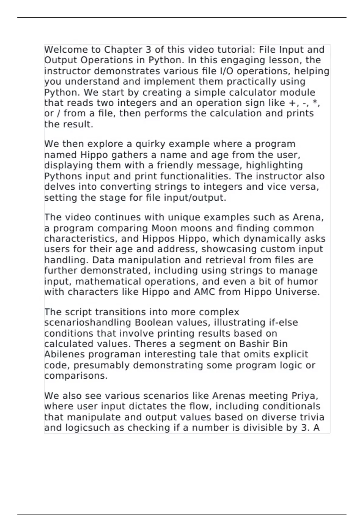 Collecting data type in python - Programming - Stuvia US