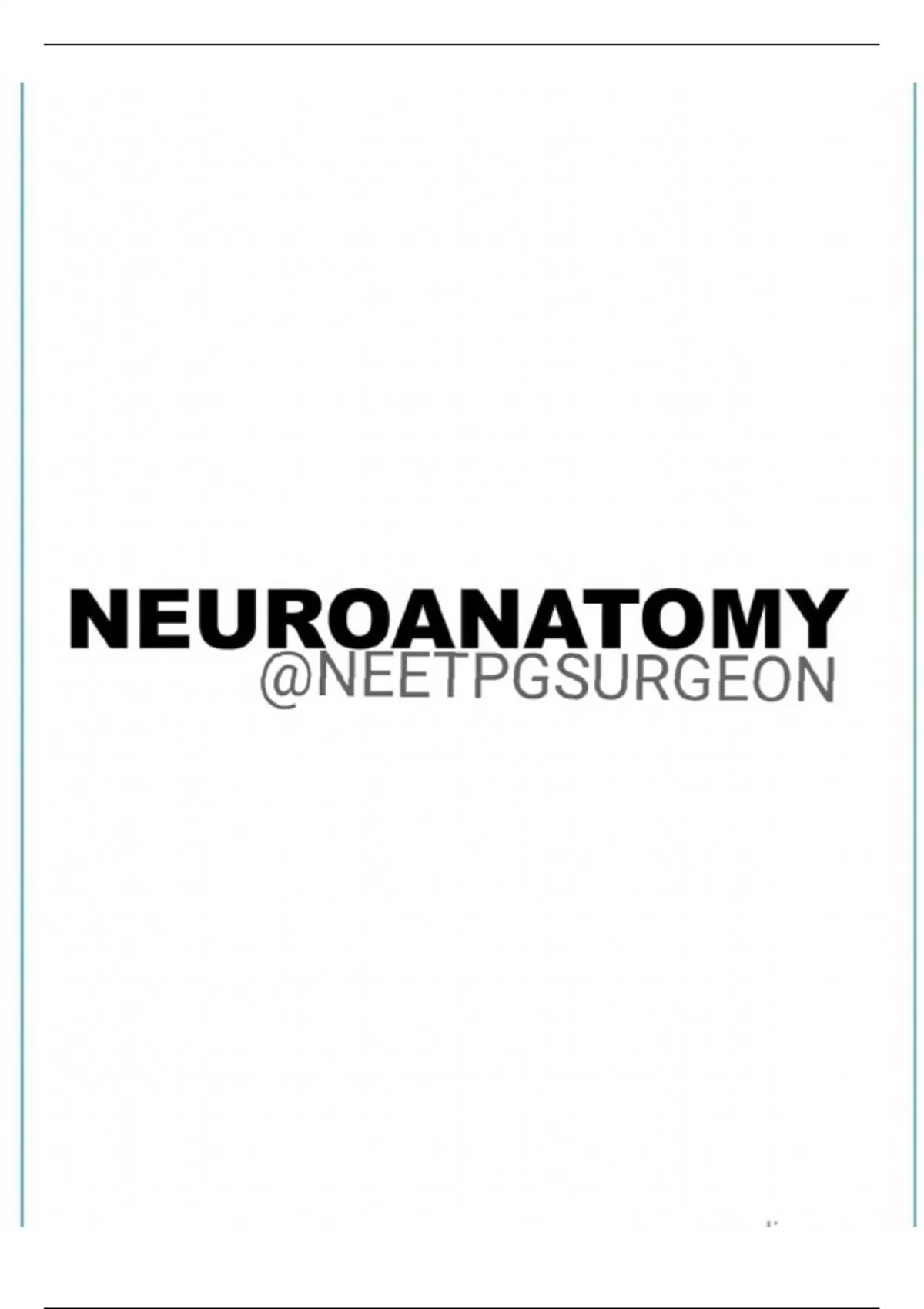 Summary Neuroantomy Mnemonics: Easy memory aid for students - MBBS 81 ...