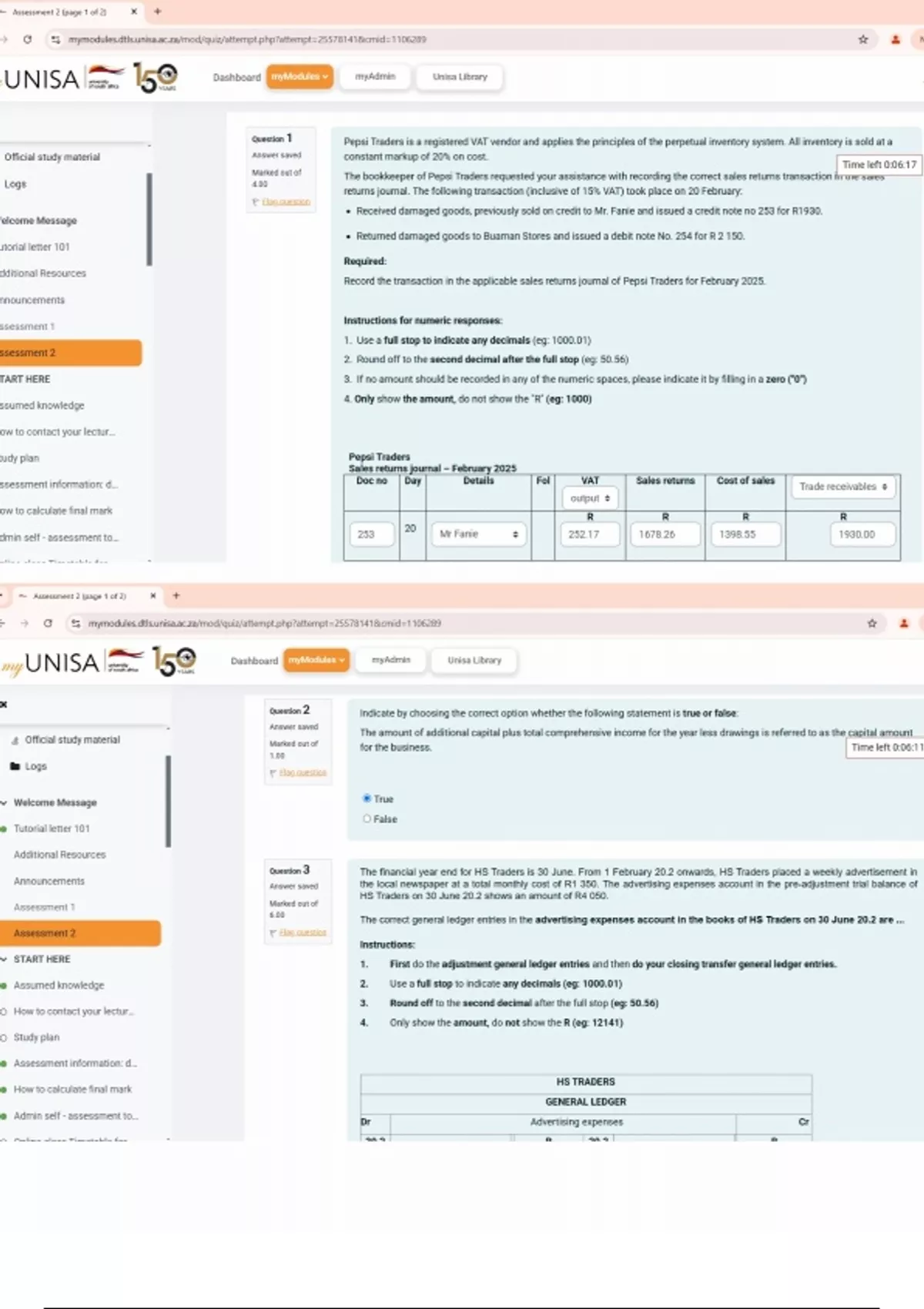 FAC1502 Assignment 2 2025 - Financial Accounting Principles Concepts ...