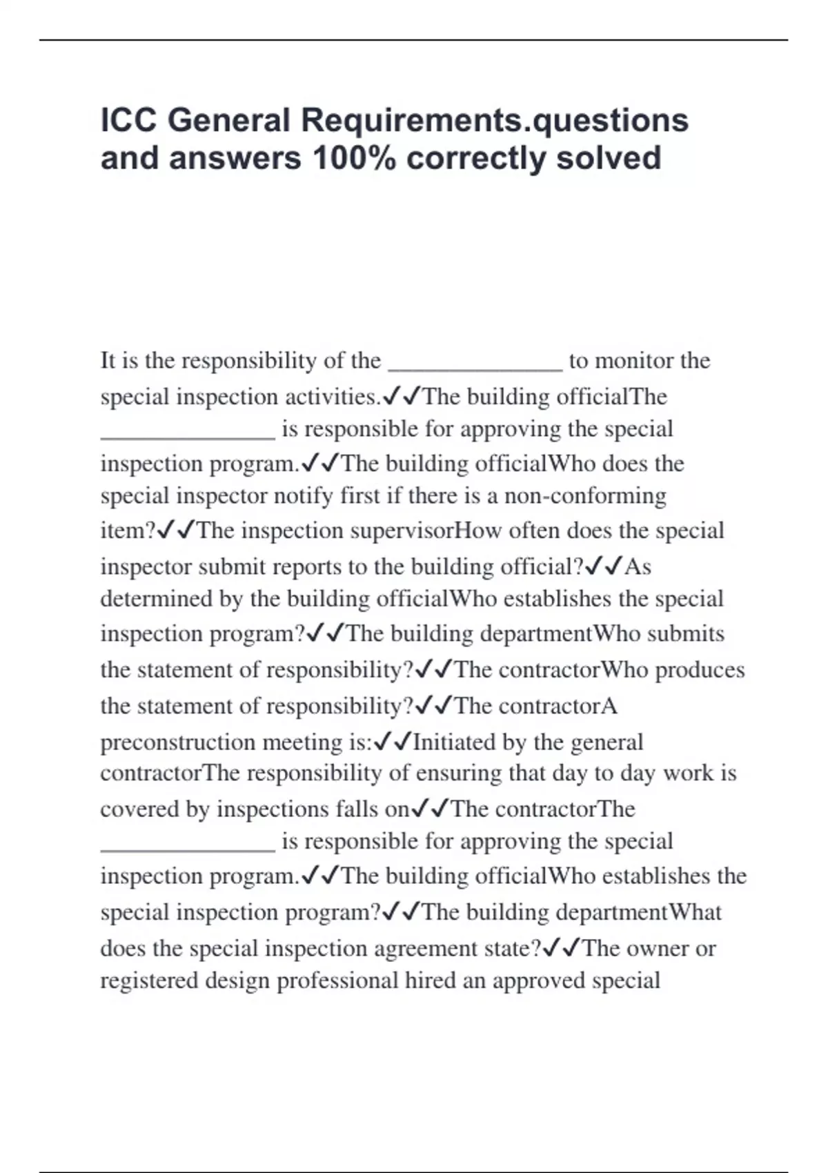 ICC General Requirements - Stuvia US