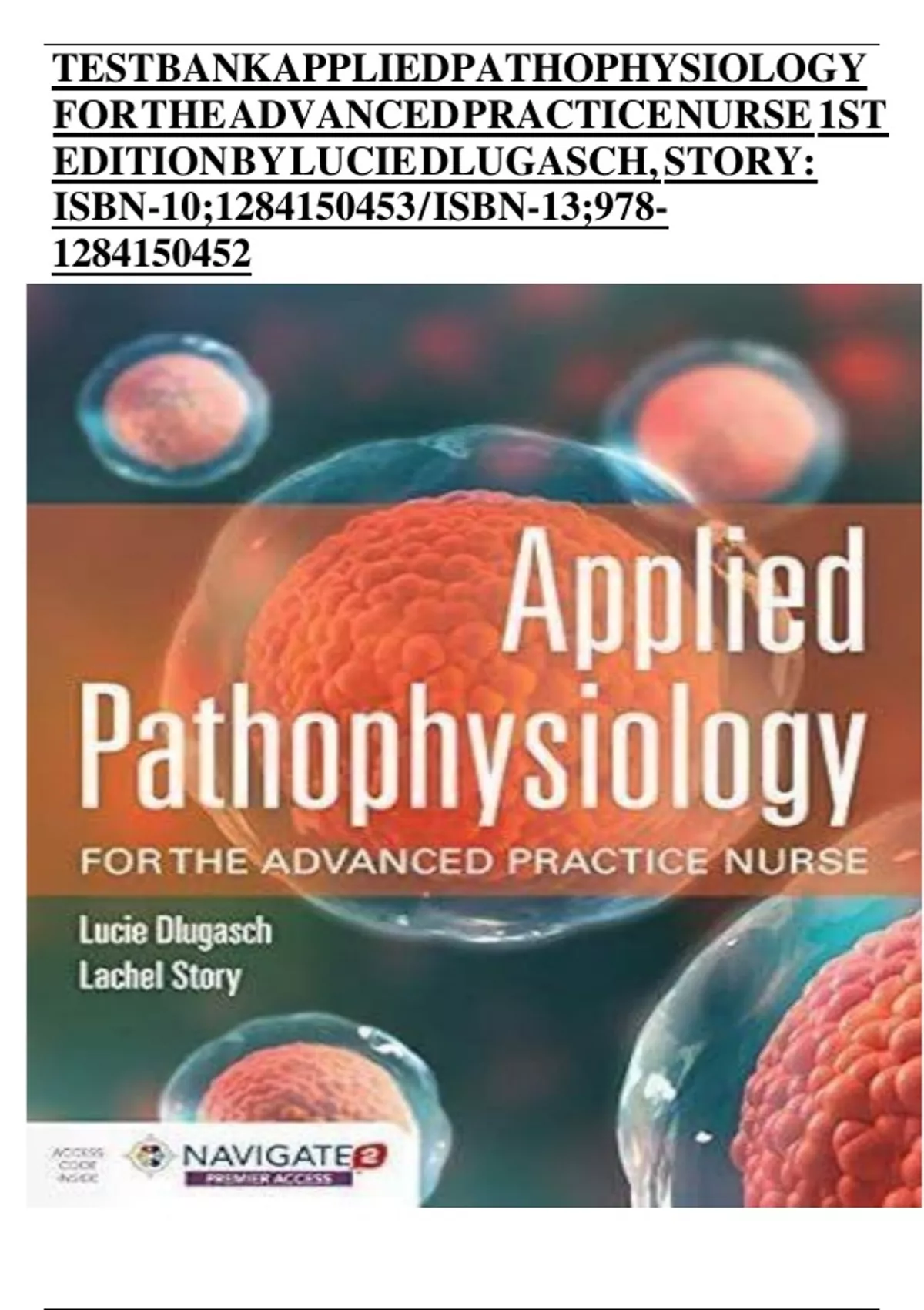 Grade A ++ test bank applied pathophysiology for the advanced practice ...
