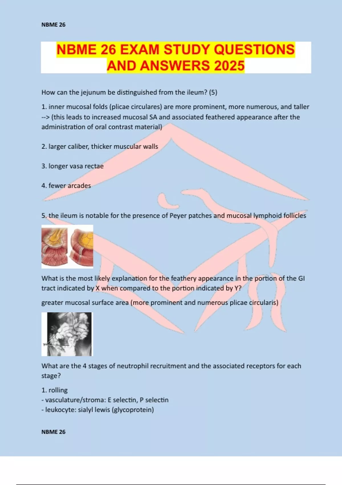 NBME 26 EXAM STUDY QUESTIONS AND ANSWERS 2025 - NBME 26 - Stuvia US