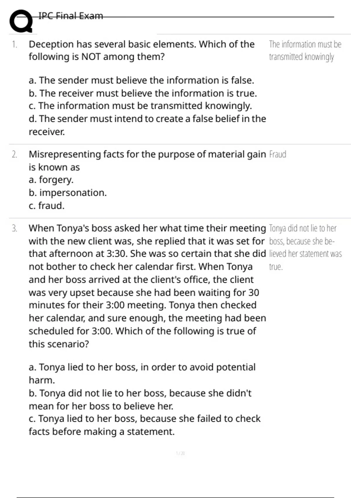 IPC FINAL EXAM 2025QUESTIONS AND 100% CORRECT ANSWERS ALREADY GRADED A+ ...