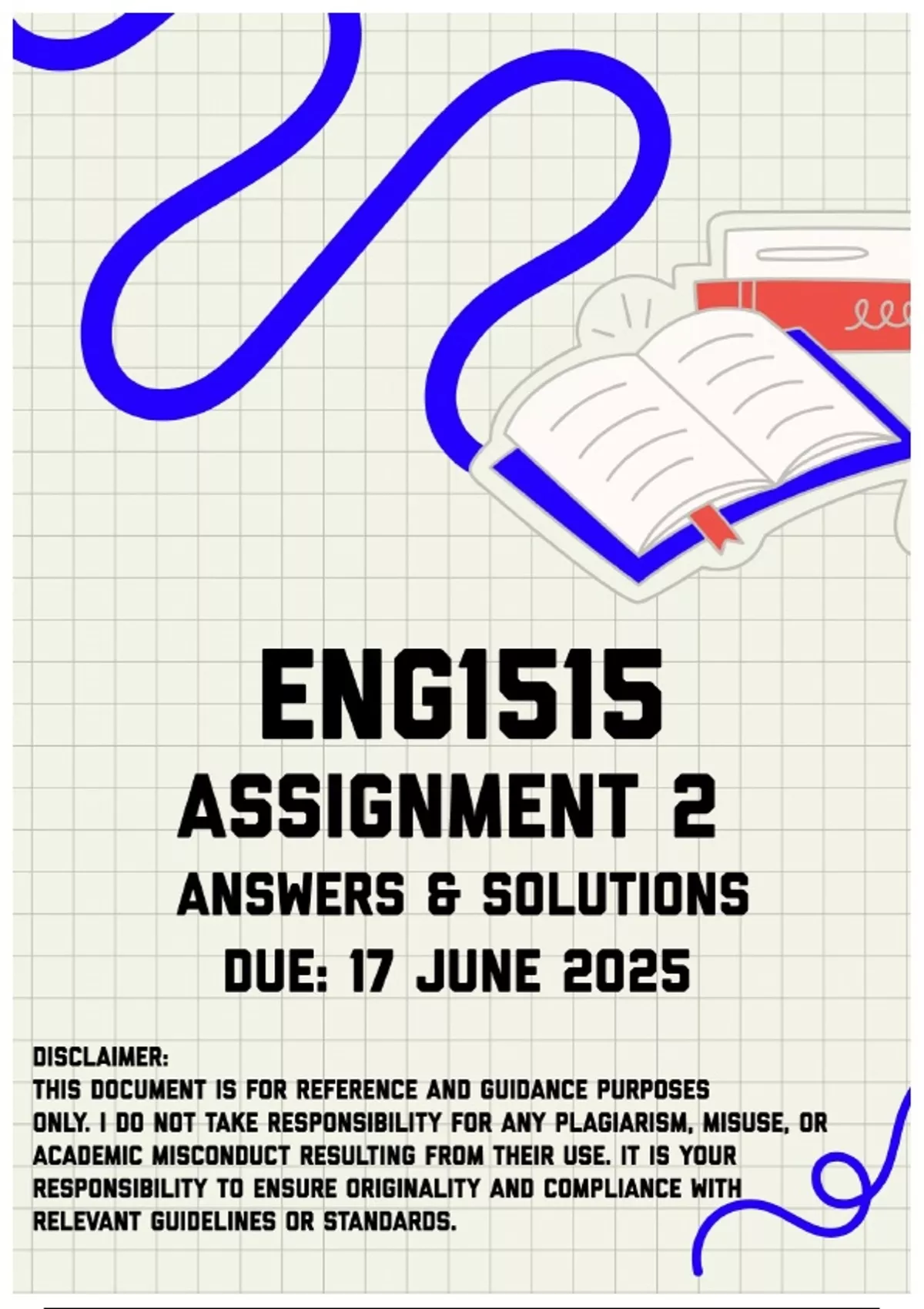 ENG1515 Assignment 2 Memo | Due 17 June 2025 - Applied English Language ...