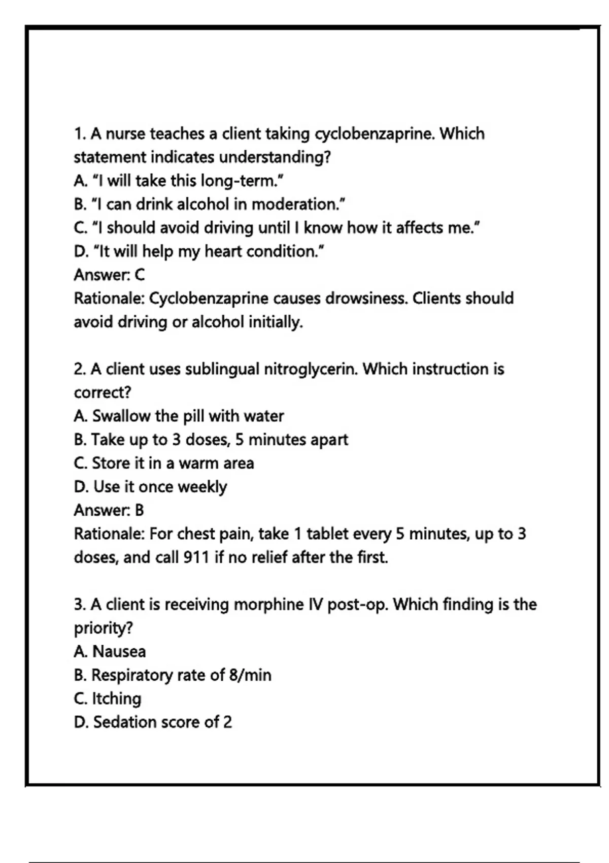 Accurate NR 293 Pharmacology Test – Exam 2 for 2025 - Pharmacology ...