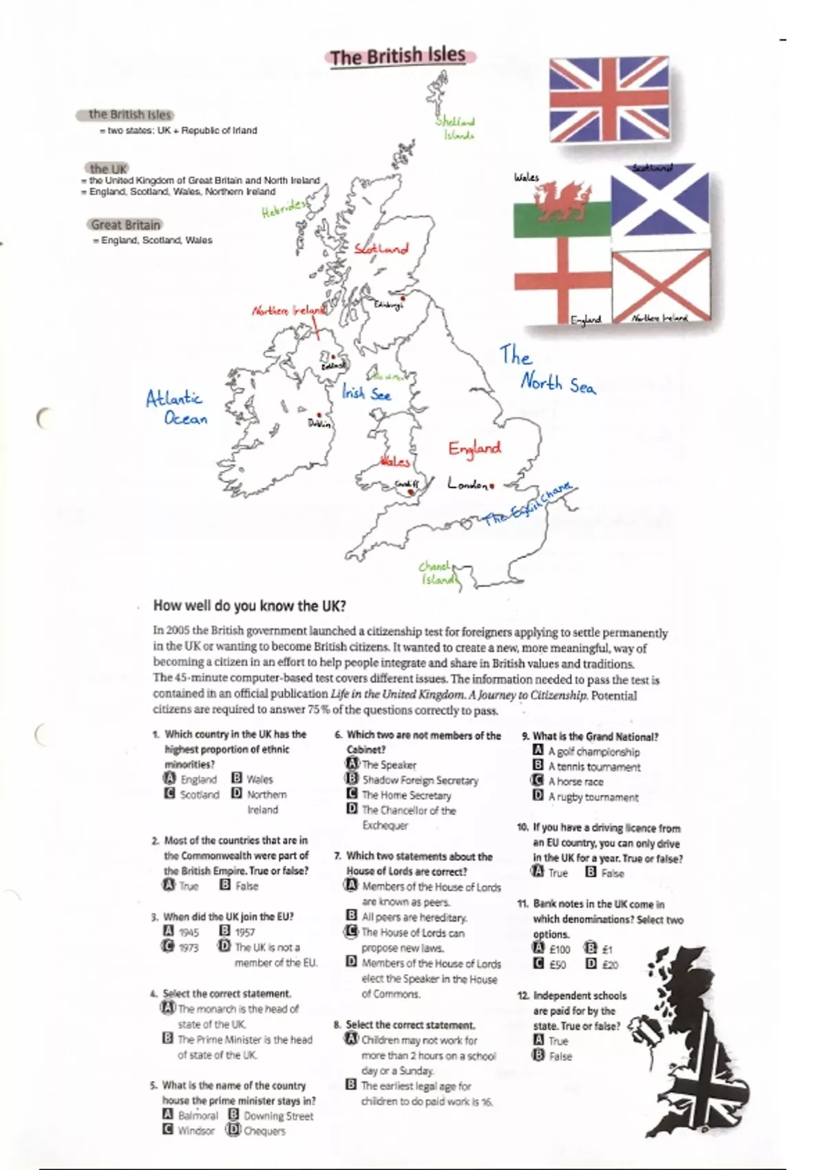 Summary British History and Development of the Uk - Englisch - Stuvia UK