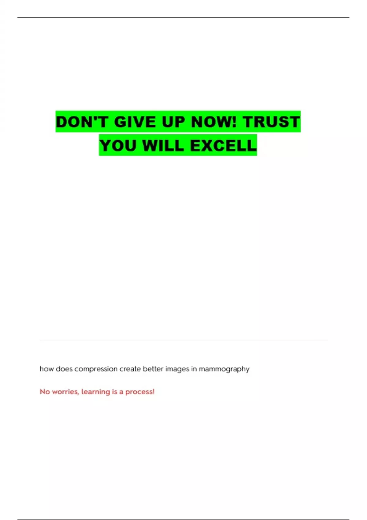 DIAGNOSTIC MEDICAL PHYSICS QUESTIONS WITH COMPLETE ANSWERS - Medical ...