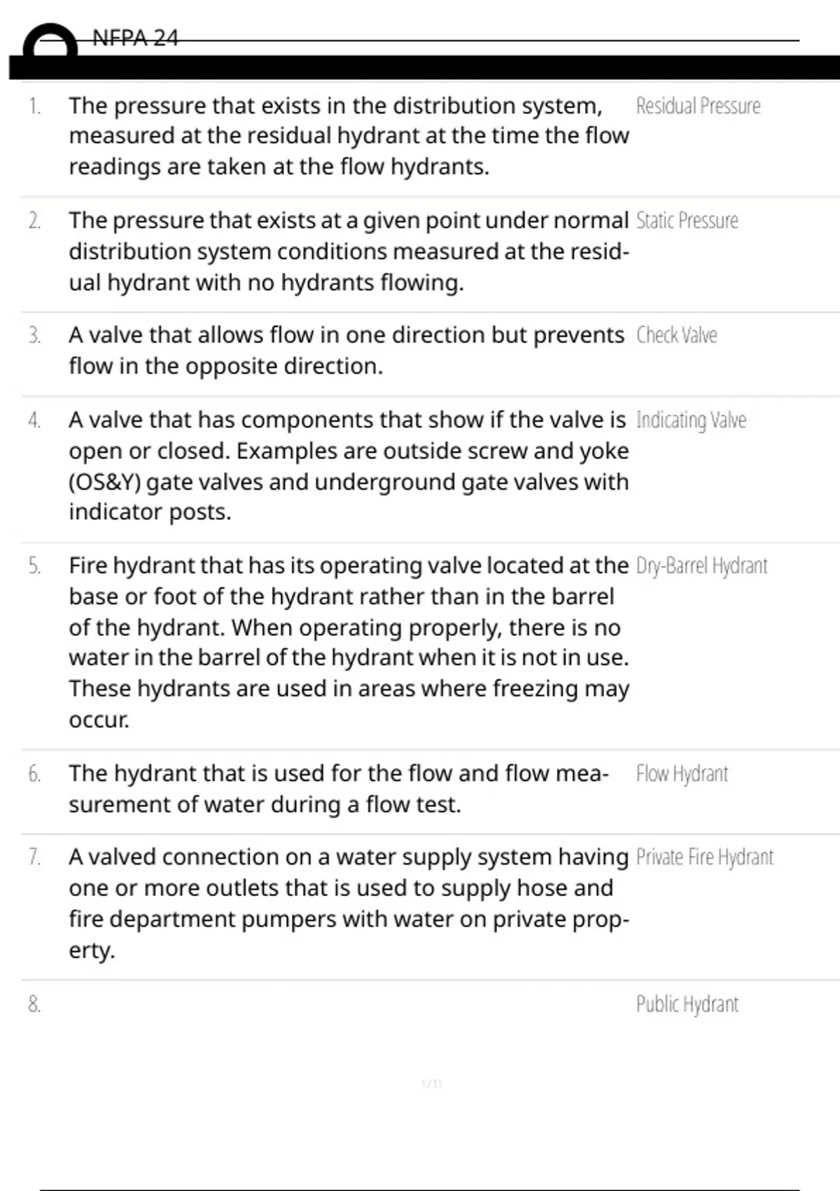 NFPA 24 REAL EXAM ACCURATE QUESTIONS WITH 100% RATED CORRECT ANSWERS ...