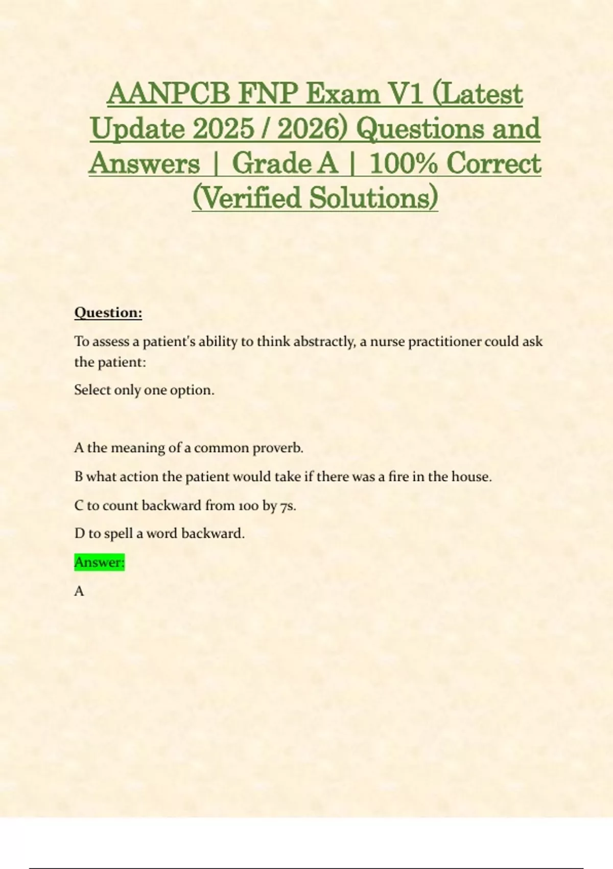 ANPCB FNP Exams (Latest 2025 / 2026 Updates STUDY BUNDLE PACKAGE WITH ...