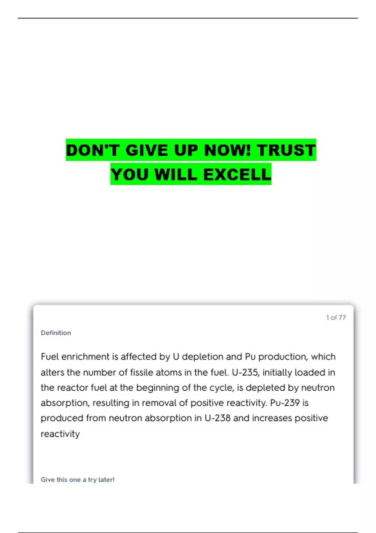 EPRI REACTOR THEORY QUESTIONS WITH COMPLETE ANSWERS - Electric Power ...