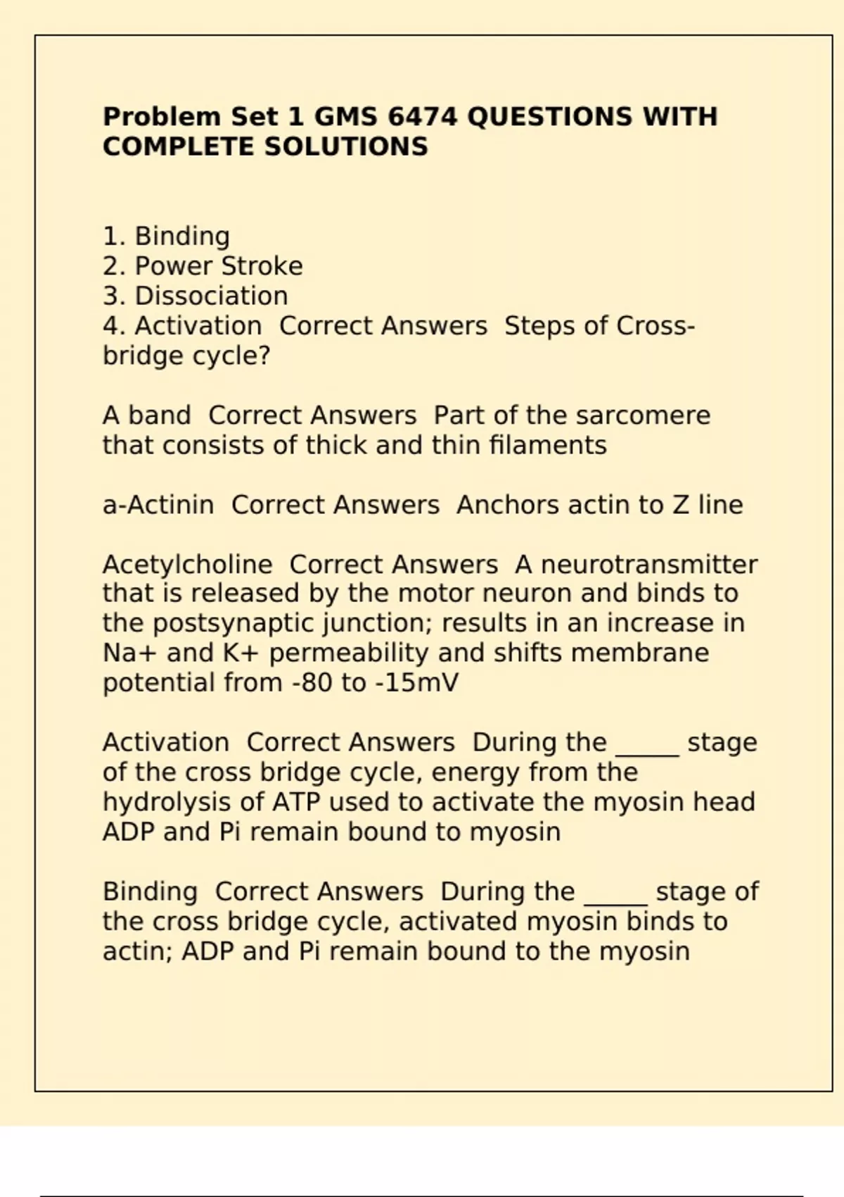 GMS 6474 University Of Florida -Problem Set 1 GMS 6474 QUESTIONS WITH COMPLETE SOLUTIONS - GMS ...