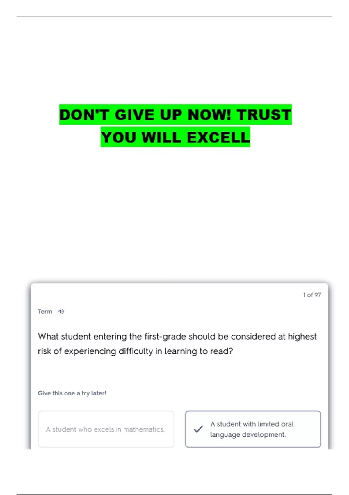 AEPA 093 EXAM (PROFESSIONAL KNOWLEDGE EARLY CHILDHOOD EDUCATION) QUESTIONS WITH COMPLETE ANSWERS ...