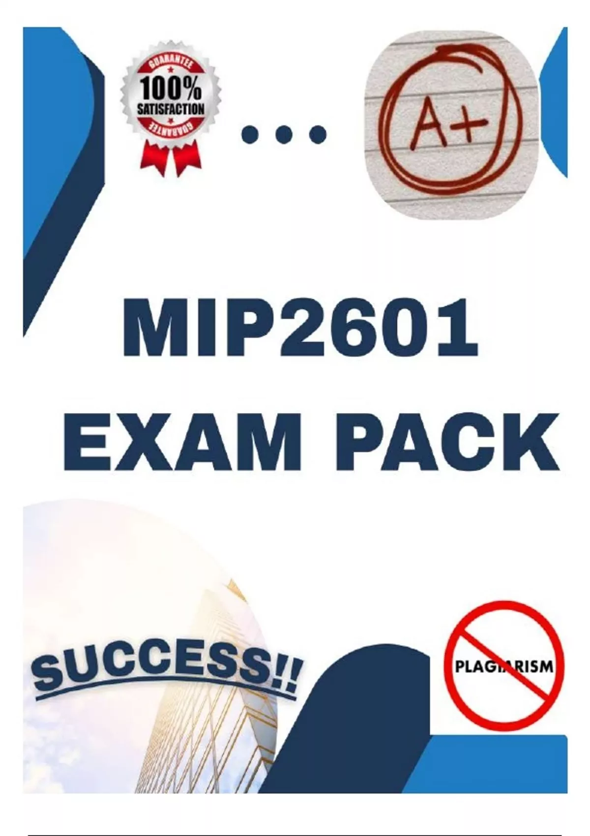 MIP2601 EXAM PACK 2025 [LATEST QUESTIONS AND ANSWERS] - MIP2601 - Stuvia SA