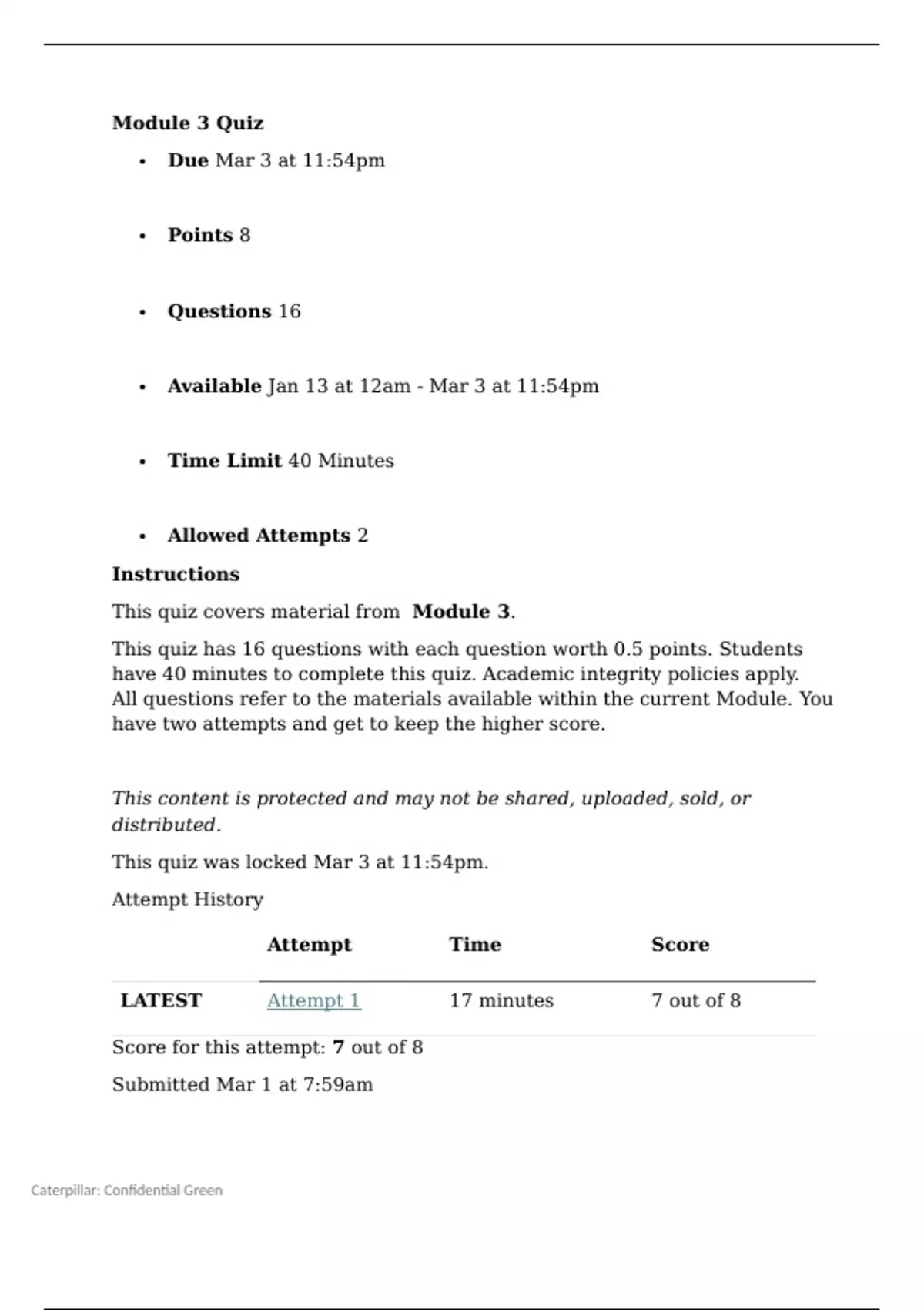 GPH 314 Module 3 Quiz|Questions and Answers|2025 Update|100% Correct ...
