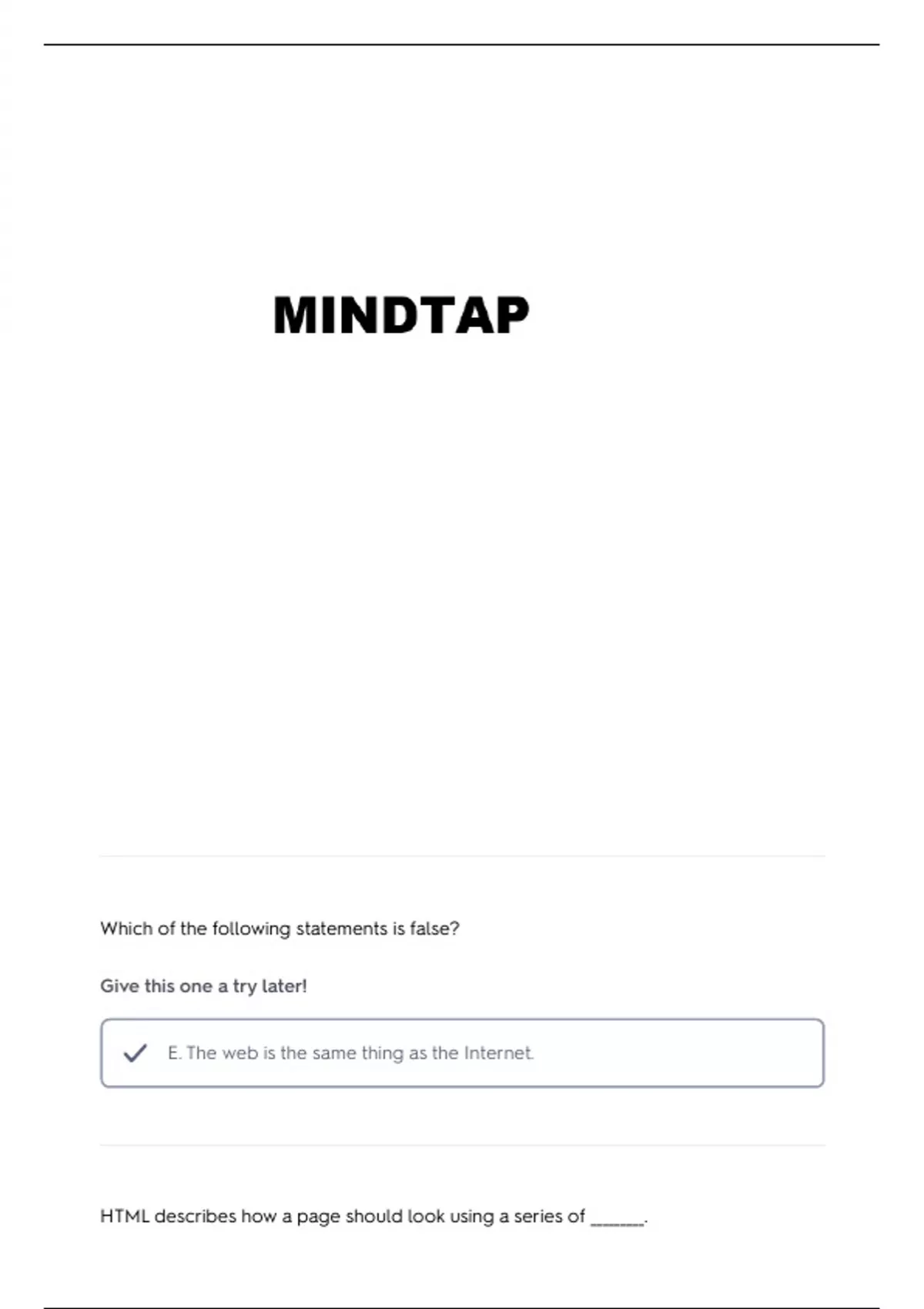 MINDTAP MODULE 4 QUESTIONS AND VERIFIED ANSWERS - MINDTAP - Stuvia US