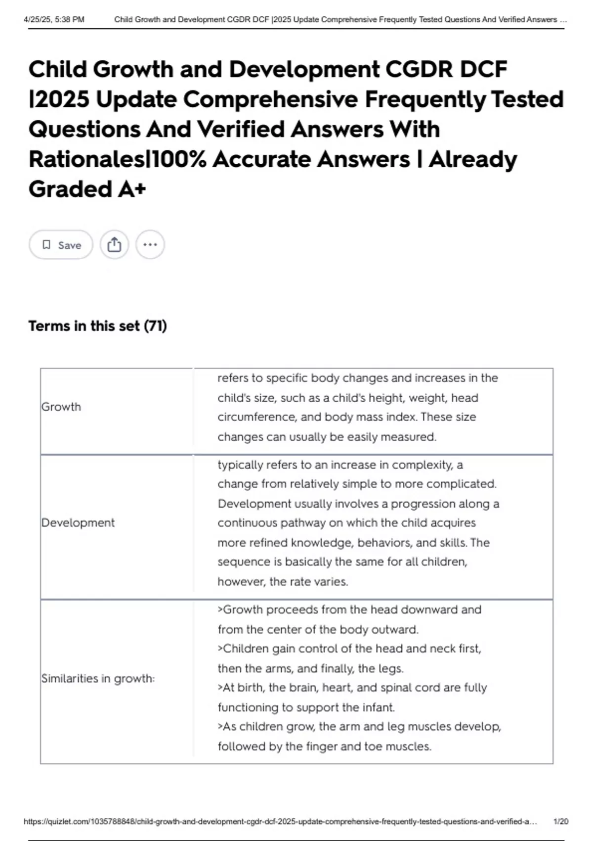 Child Growth and Development CGDR DCF |2025 Update Comprehensive ...