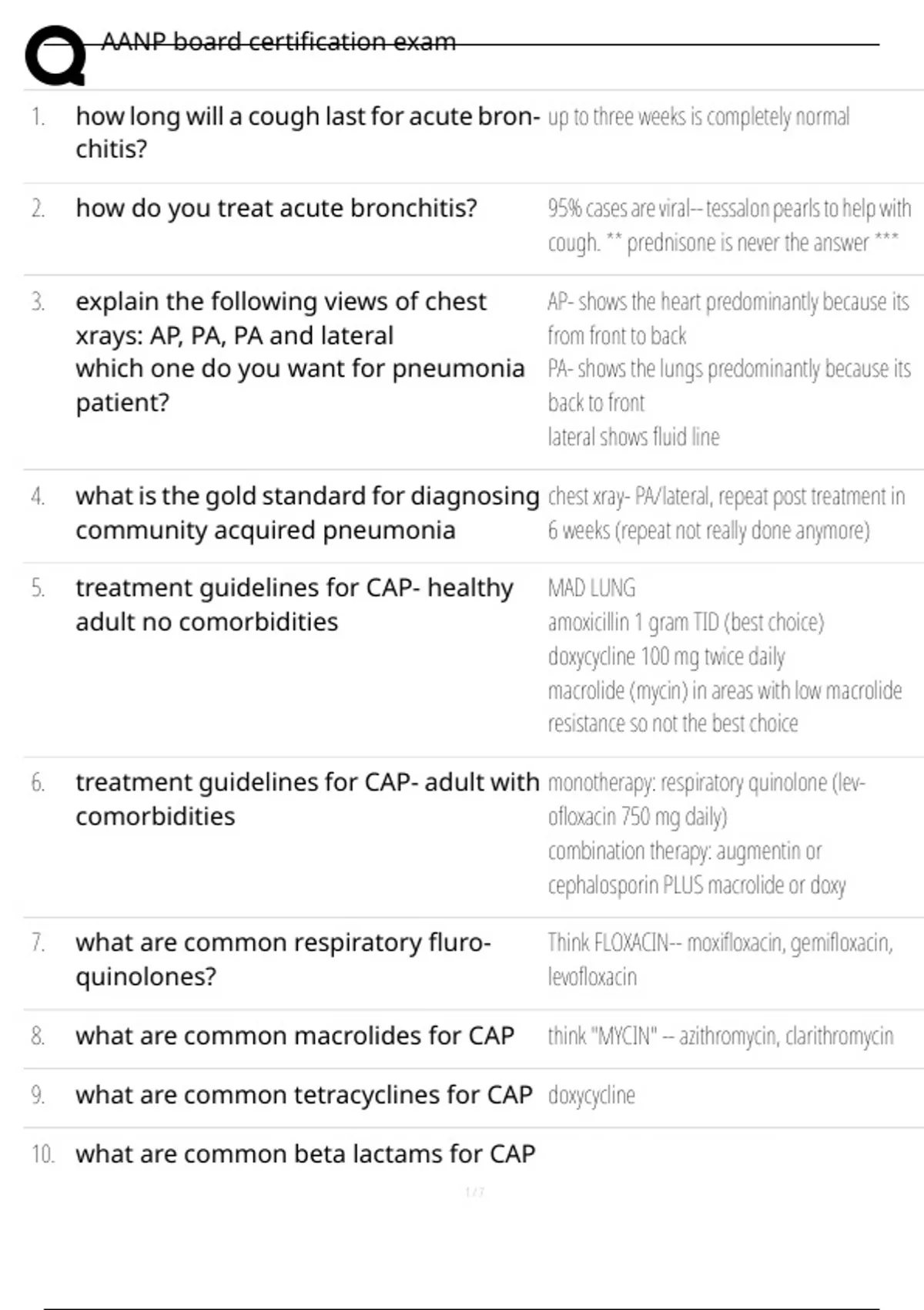 AANP Board Certification Exam (Latest 2025 / 2026 Update) Questions and ...
