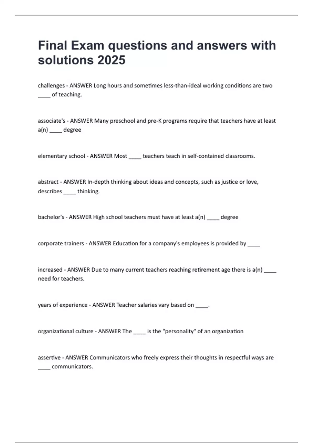 OMVIC Final Exam questions and answers with solutions 2025 - OMVIC ...