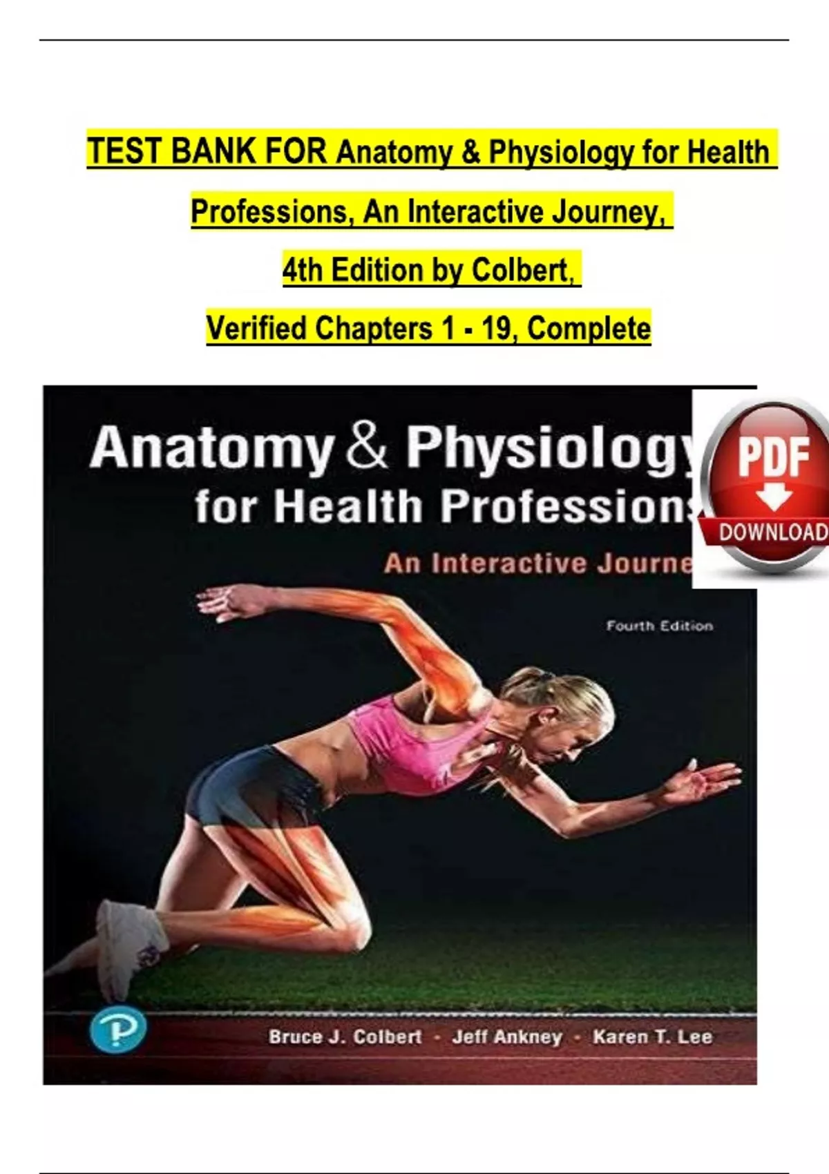 Accredited Test Bank Solution For. Anatomy Physiology & Disease: An ...