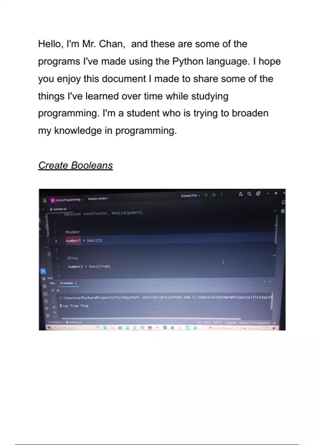 Summary Boolean (programming) - BSIT - Stuvia US