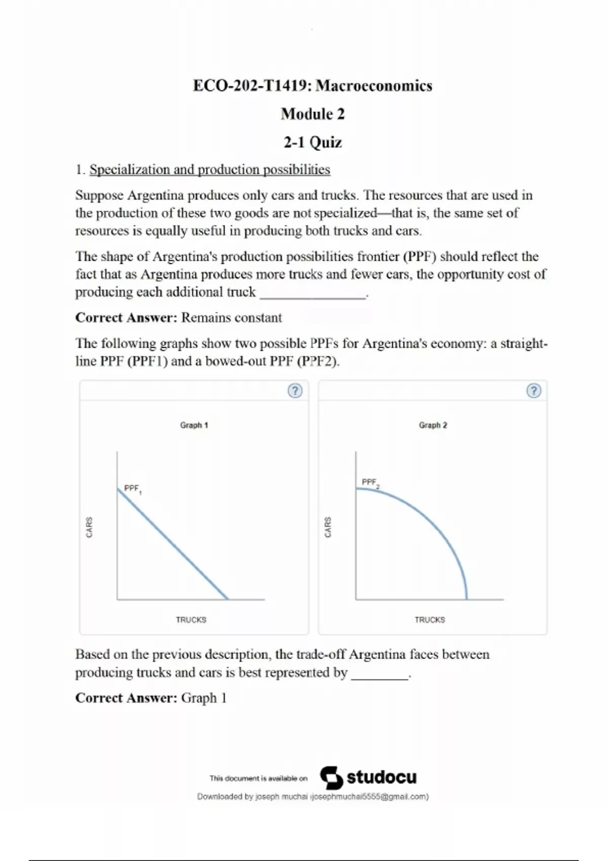 ECO202 – 2-1 Quiz Notes | NEW 2025 Updated Version | Module 2 Quiz ...