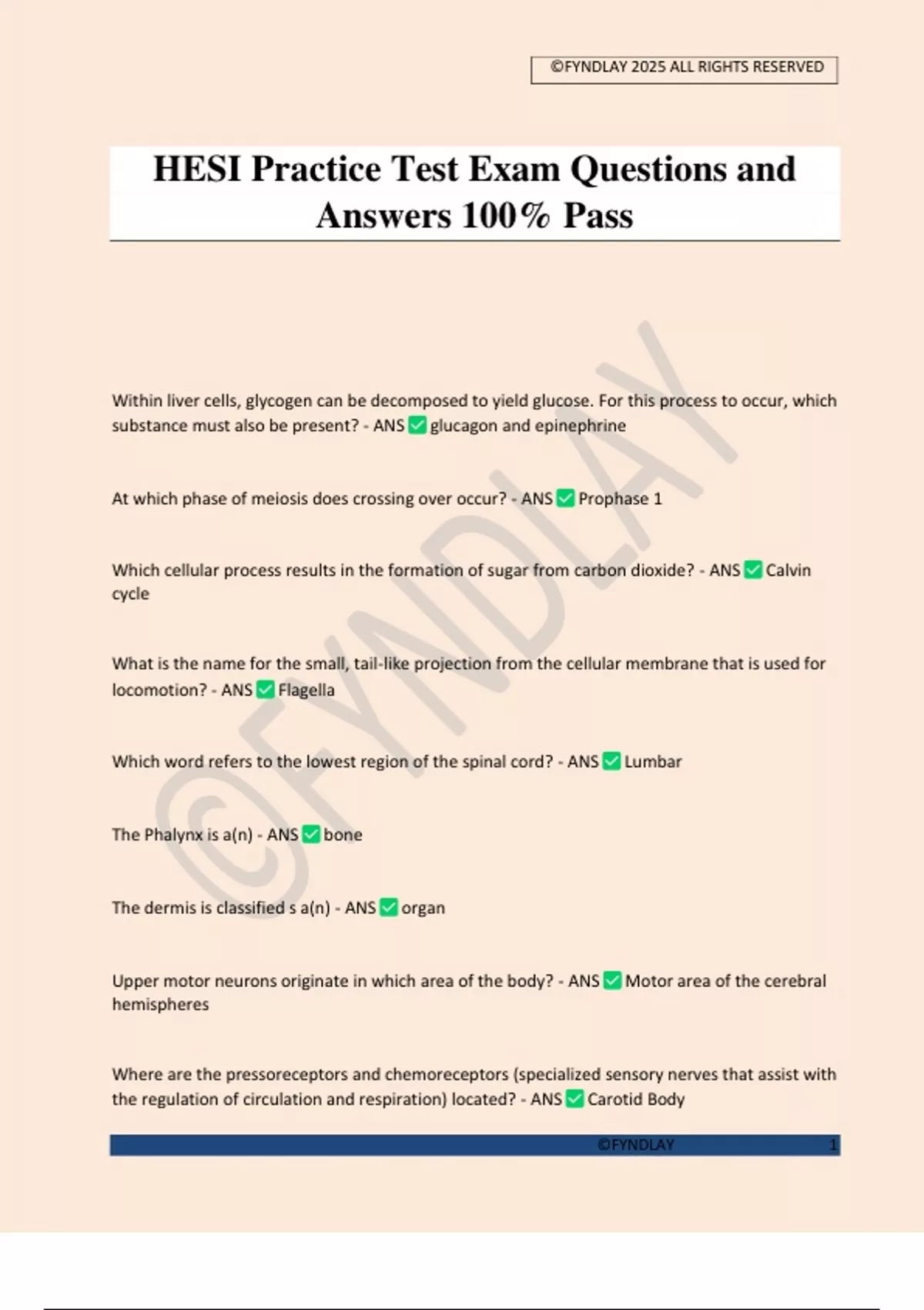 HESI Practice Test Exam Questions and Answers 100% Pass - HESI - Stuvia US
