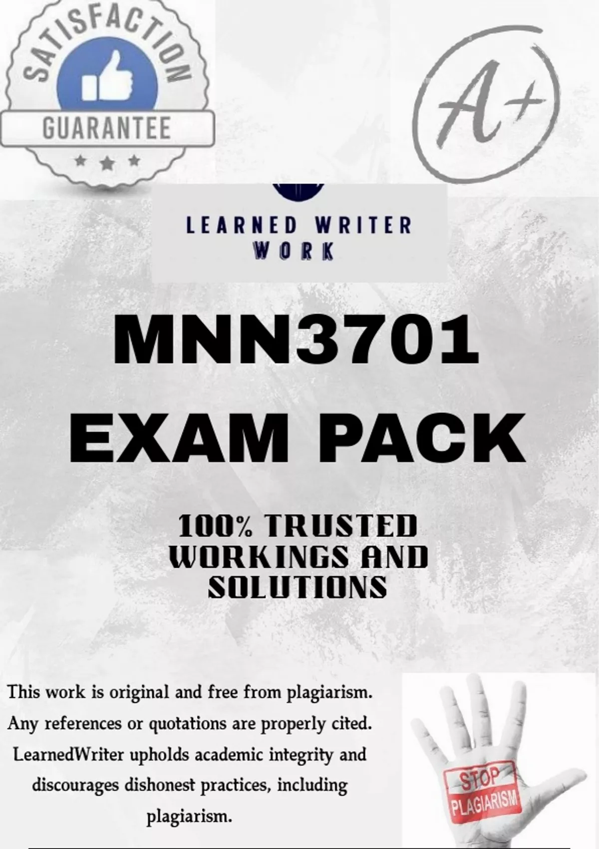 MNN3701 EXAM PACK 2025 {DETAILED QUESTIONS AND ANSWERS} - Corporate ...