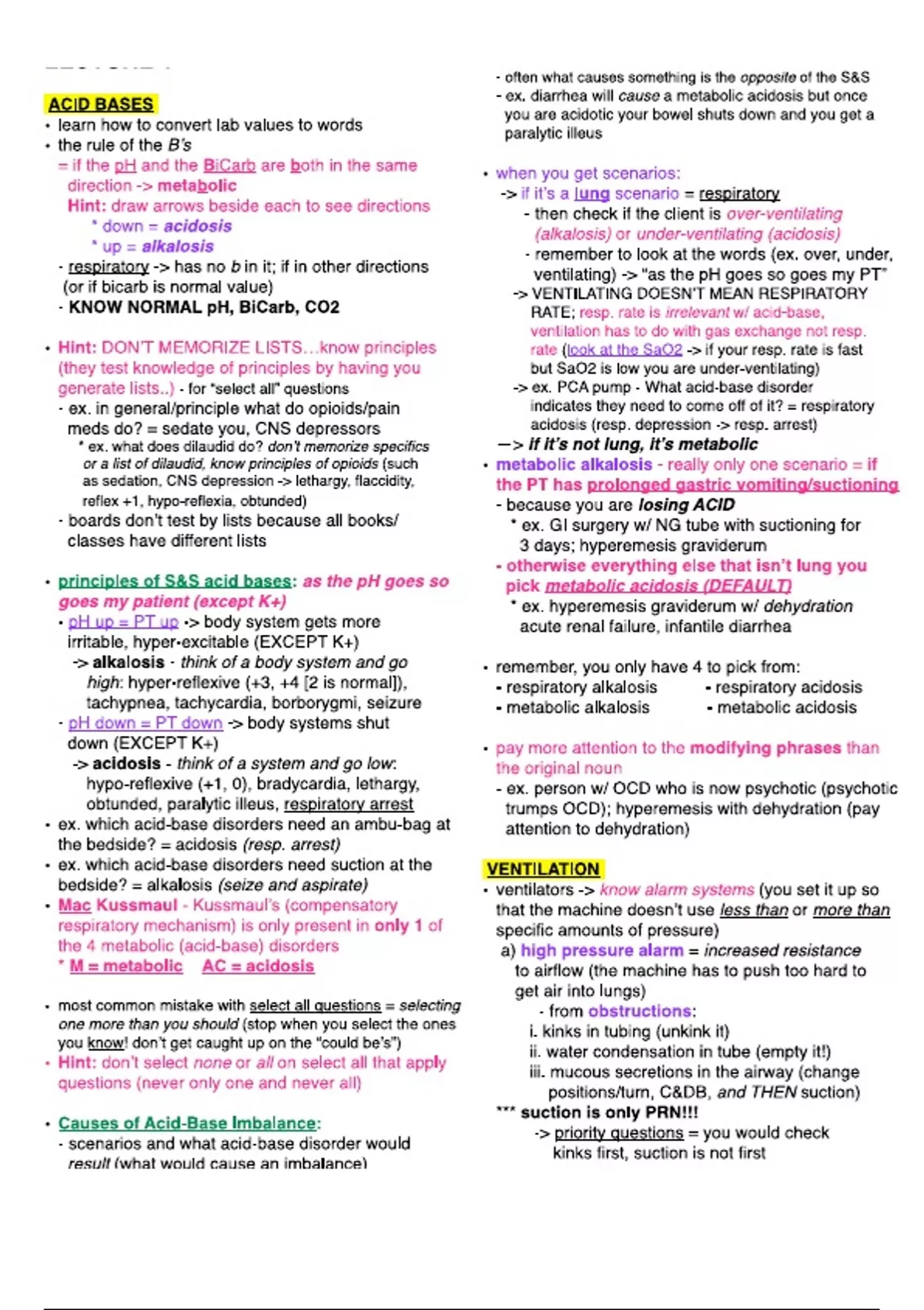 PDF Mark K Nclex Study Guide Outline format for 2024 NCLEX exam ...
