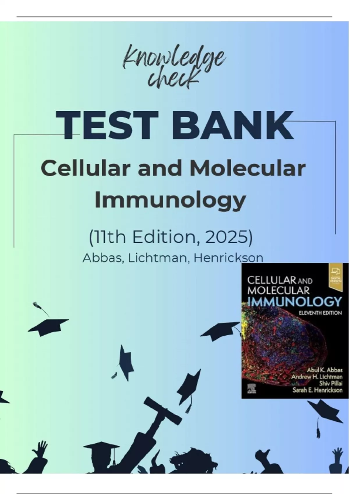 Test Bank – Cellular and Molecular Immunology (11th Edition, 2025 ...