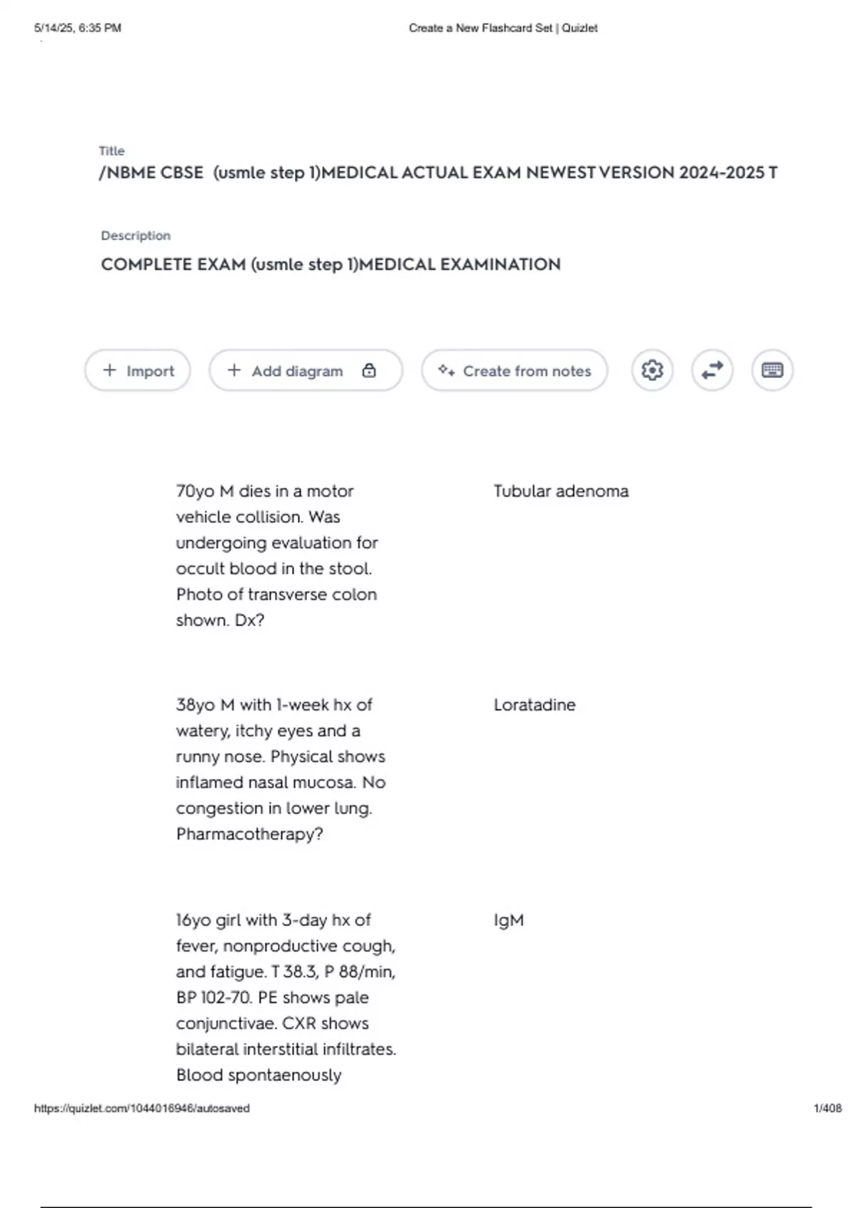 /NBME CBSE (usmle step 1)MEDICAL ACTUAL EXAM NEWESTVERSION T - 3X@M ...