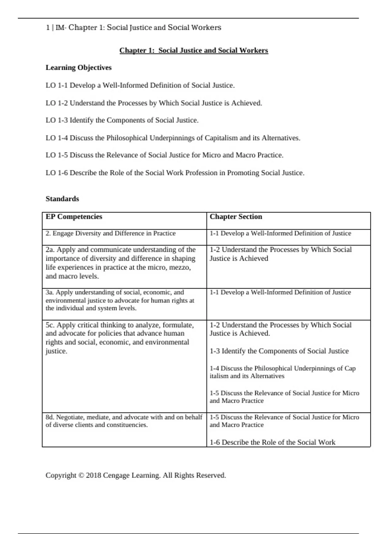 Solutions Manual, Answers: Empowerment Series Foundations of Social ...