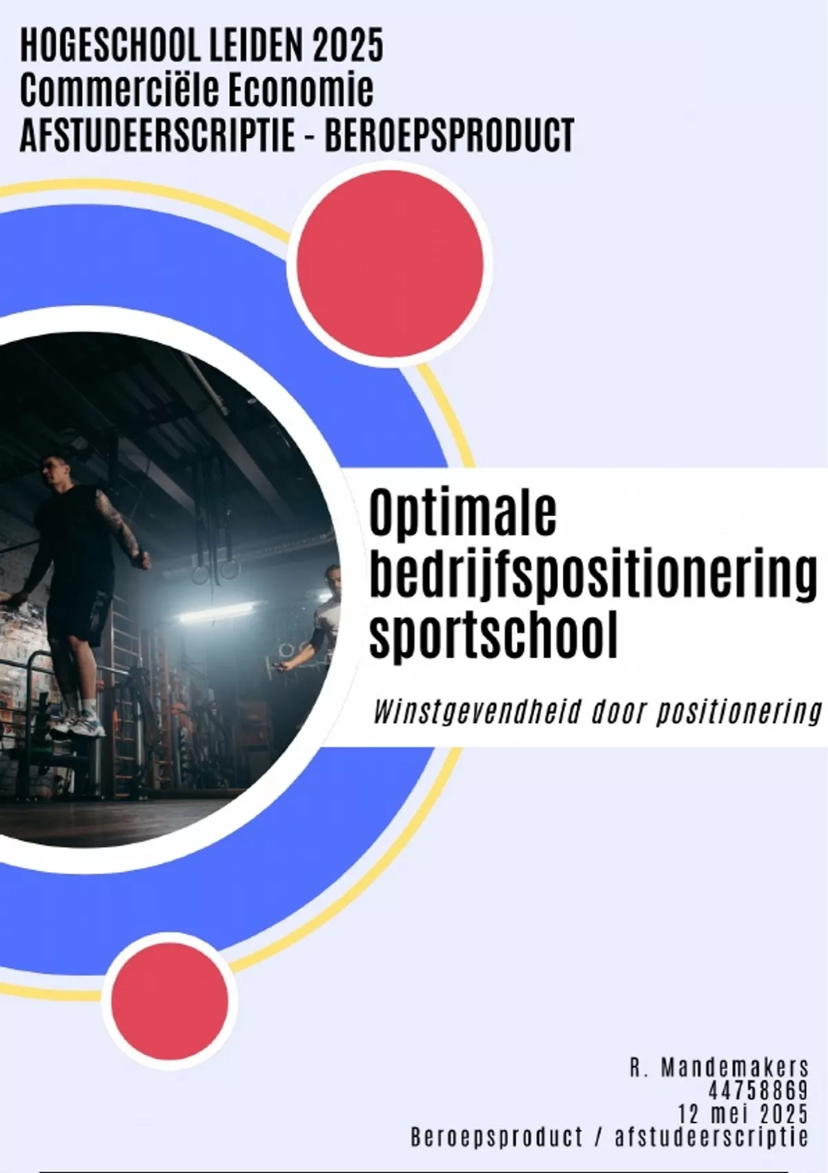 Scriptie beroepsproduct commerciele economie - Compleet ...