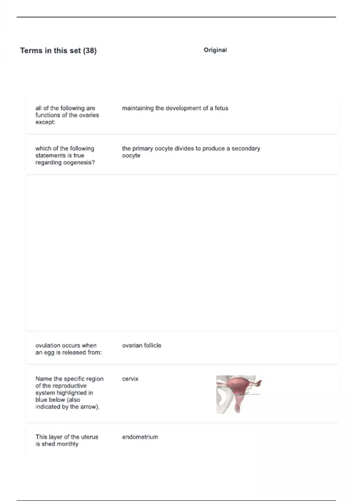 Portage Biod 152 Module 6 exam reproductive system QUESTIONS AND ...