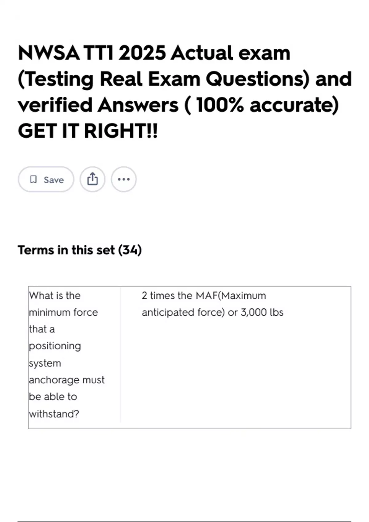NWSA TT1 2025 Actual exam (Testing Real Exam Questions) and verified ...