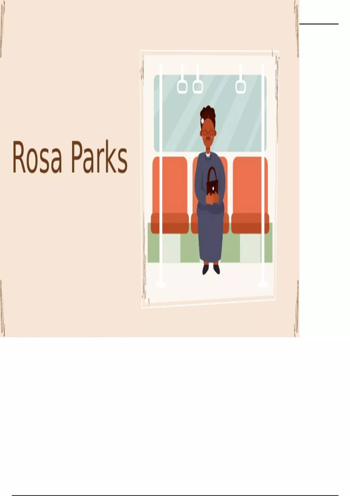 Rosa Parks - History - Stuvia US