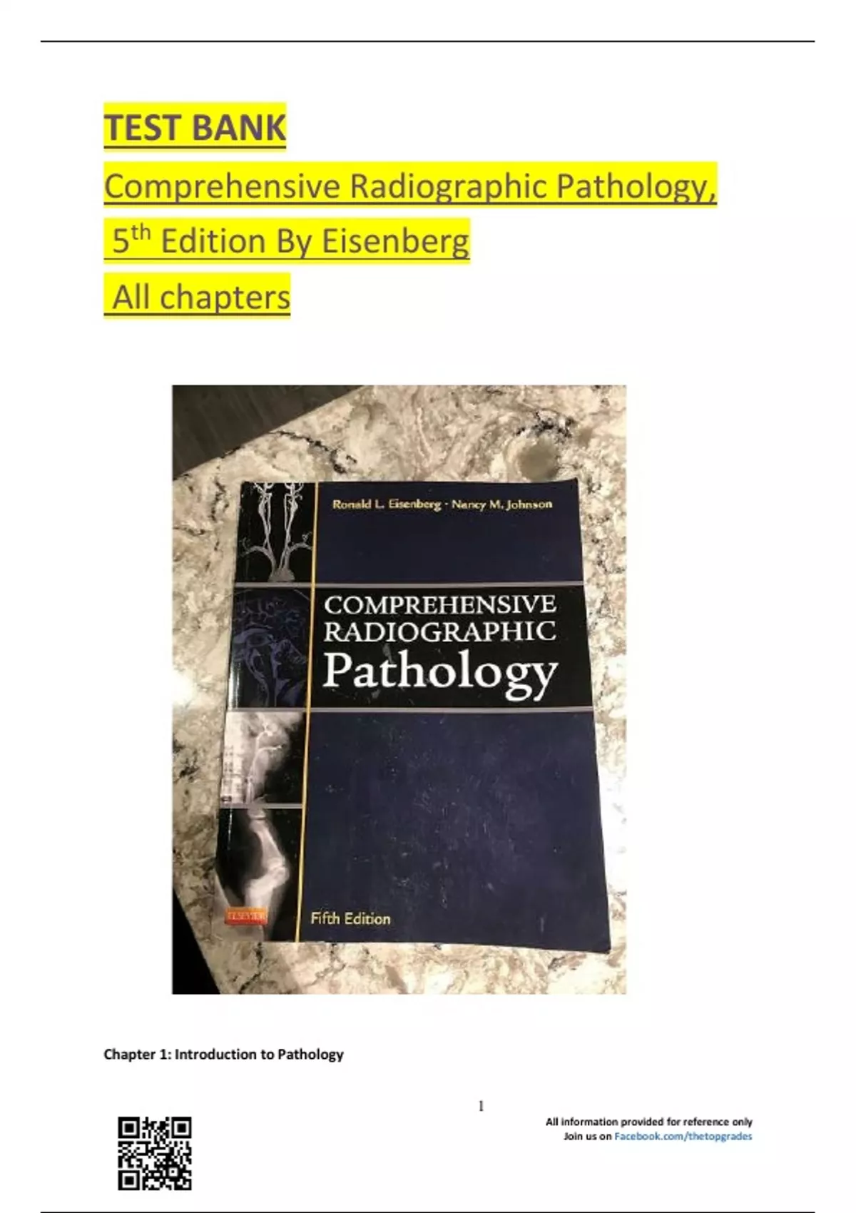 Comprehensive Radiographic Pathology – 5th Edition by Ronald L ...