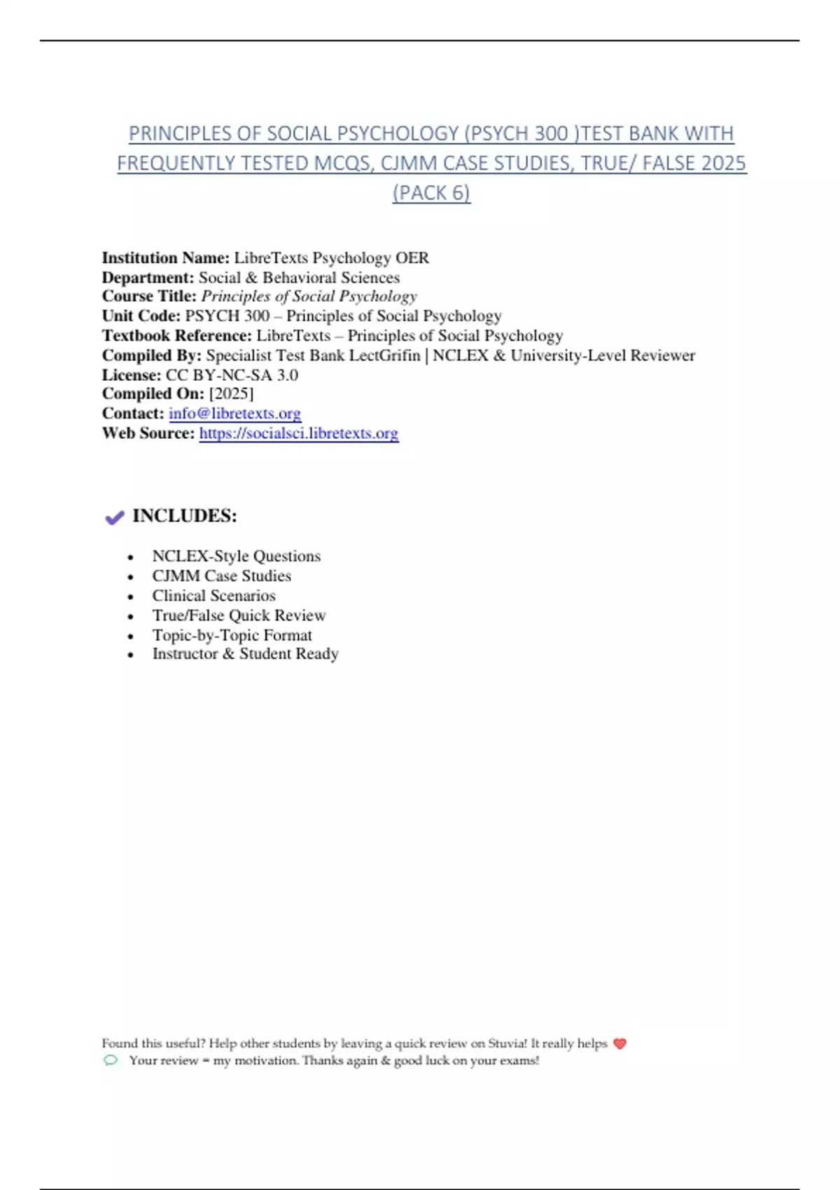 PSYCH 300: Stereotyping, Prejudice & Discrimination – Social Psychology ...