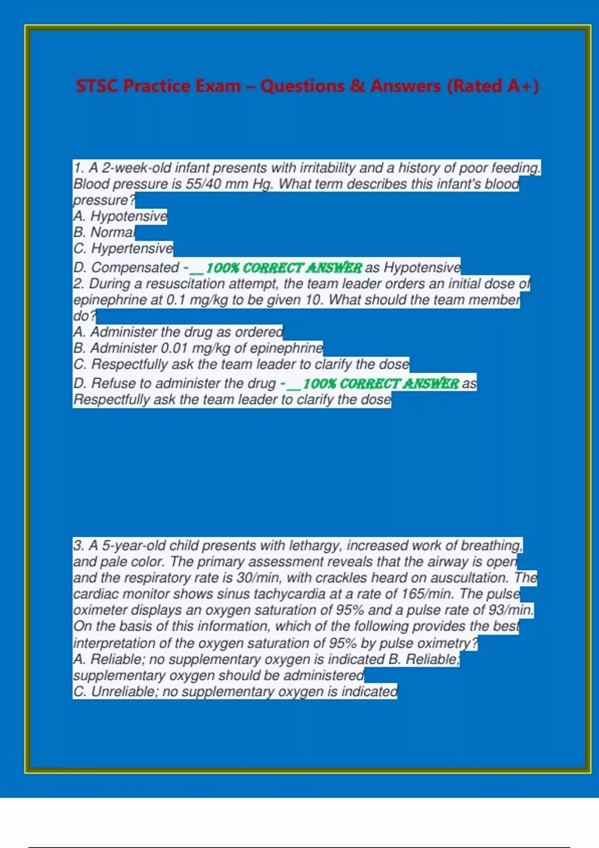 Fortis HESI Exit Exams (NEW 2025/ 2026 Updates BUNDLED TOGETHER PACKAGE ...