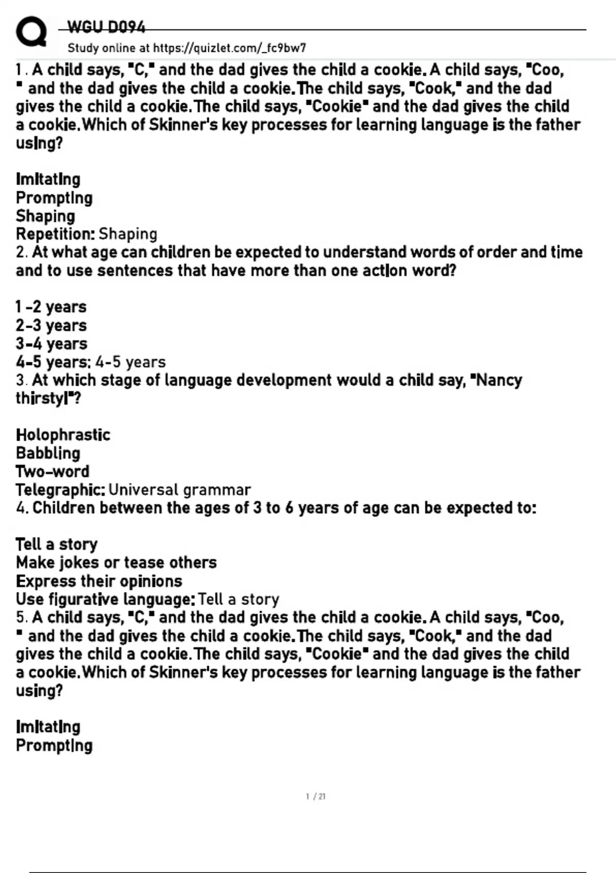 WGU D094 Educational Psychology – Exam OR/OB Study Guide | Verified ...