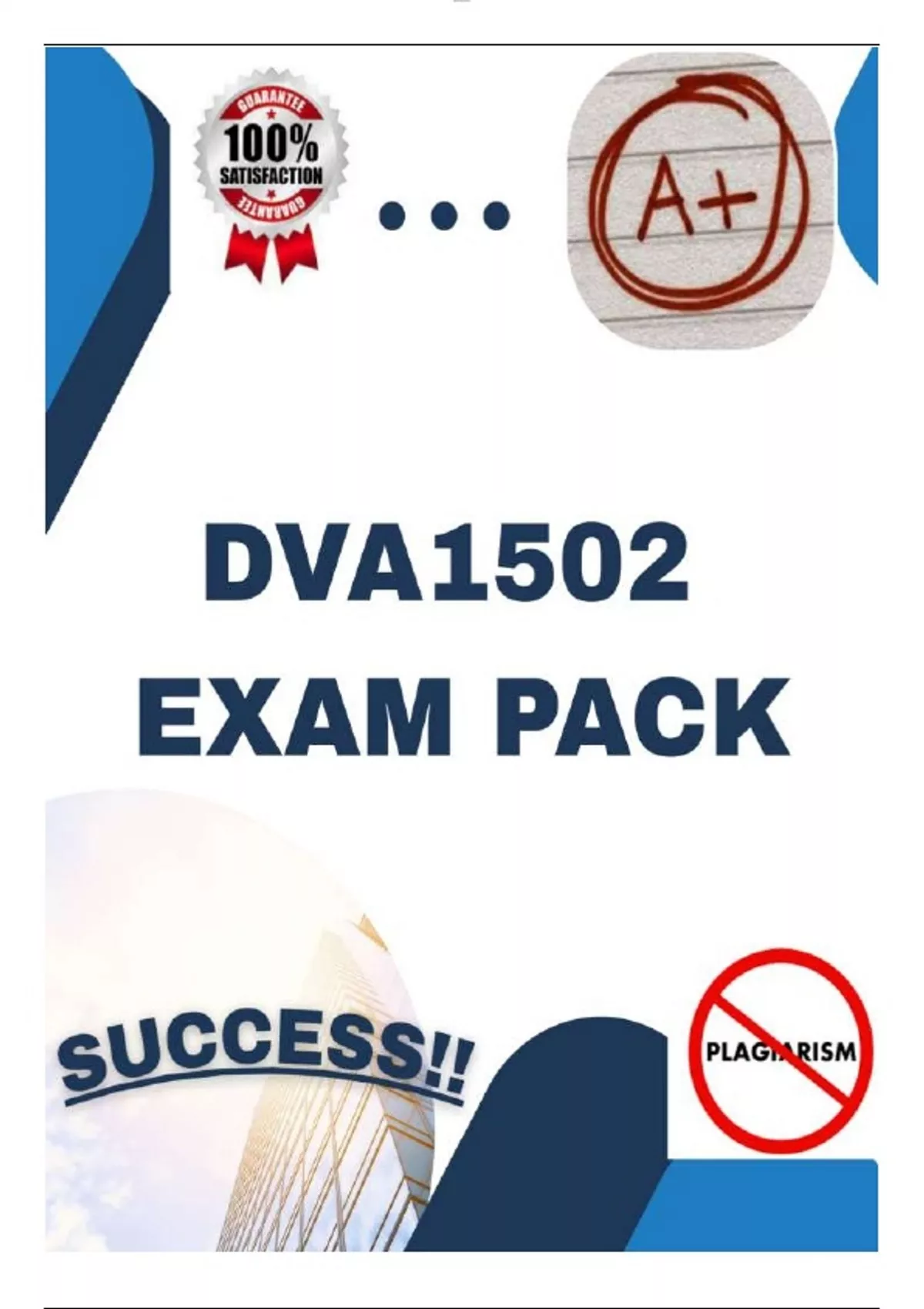 DVA1502 EXAM PACK 2025 {LATEST QUESTIONS AND ANSWERS} - DVA1502 - Stuvia SA