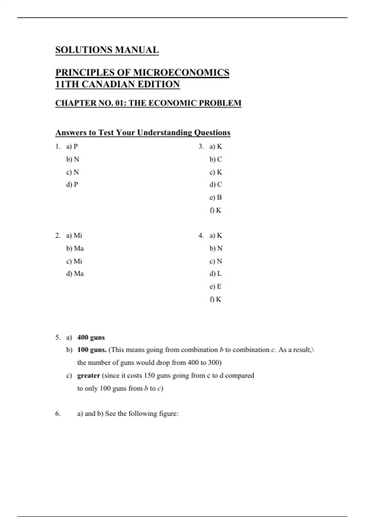 Principles of Microeconomics, 11th Canadian Edition – Sayre, Morris ...