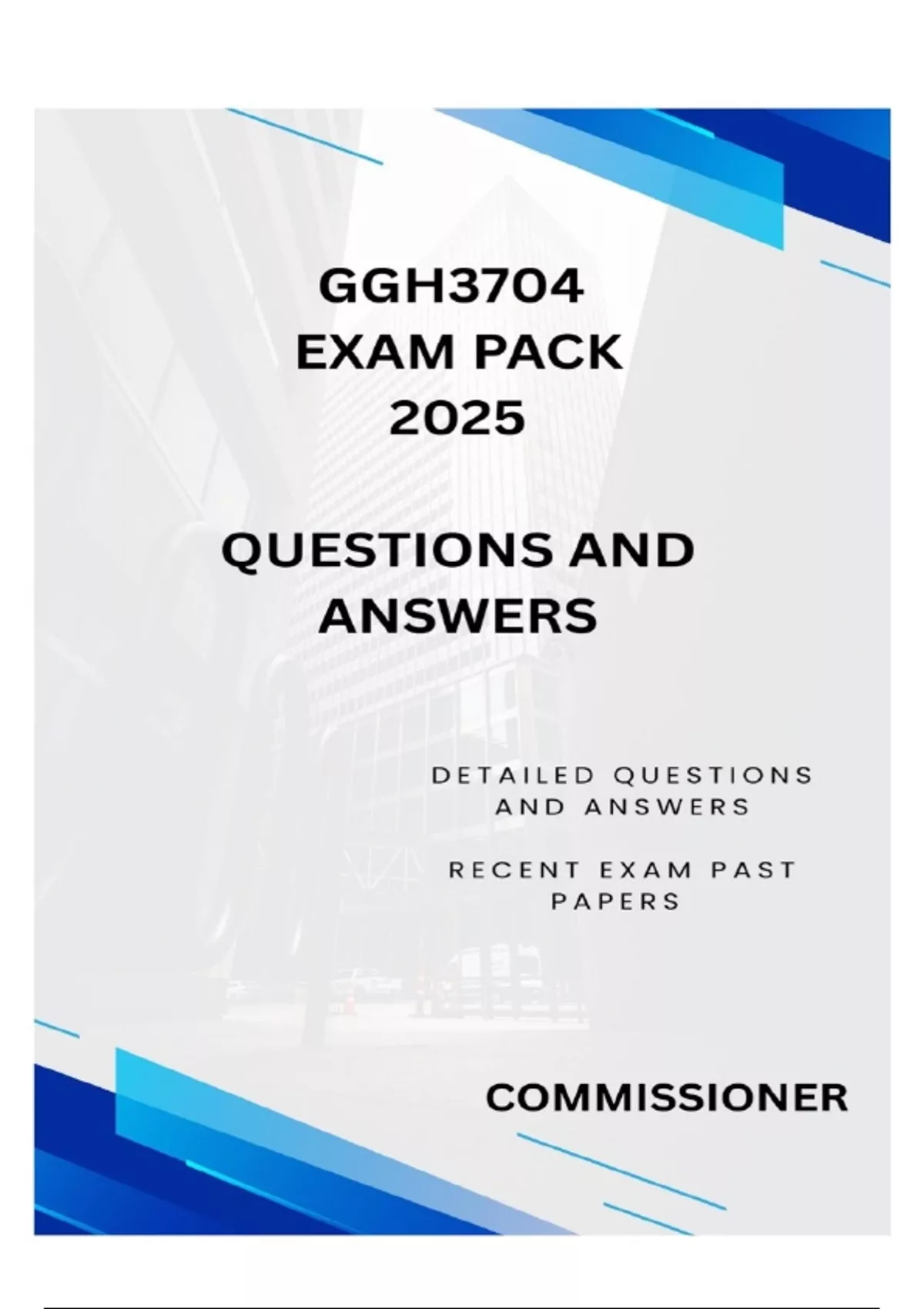 GGH3704 EXAM PACK 2025 - DETAILED QUESTIONS AND ANSWERS - GGH3704 EXAM ...